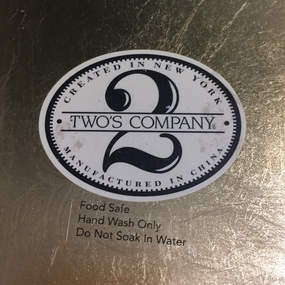 Two's Company | Dining | Parcheesi Glass Game Board Platter | Poshmark